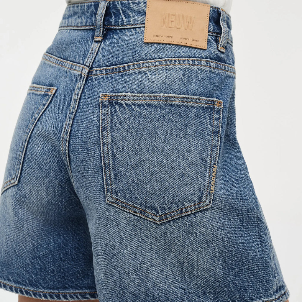 Eva Wide Denim Short Flux – By Barny